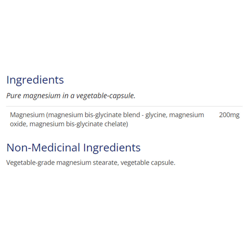 CanPrev Magnesium Bis-Glycinate 120 capsules – Pharma Clover