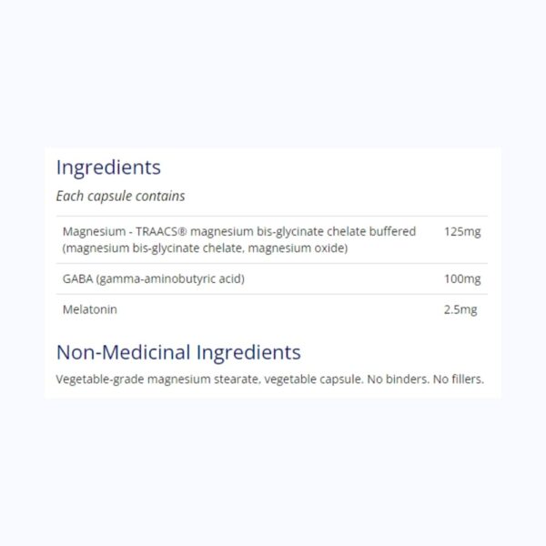 CanPrev Magnesium + GABA & Melatonin 120 capsules – Pharma Clover